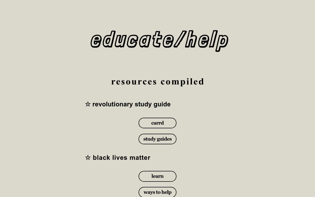 educate/help
